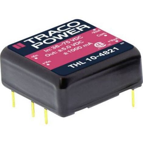 TracoPower THL 10-2422 Convertisseur CC/CC pour circuits imprimés 24 V/DC 12 V/DC, -12 V/DC 416 ...