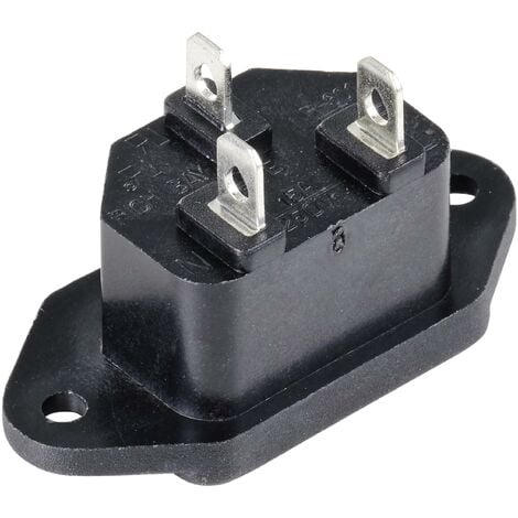 TRU COMPONENTS TC-10475840 Connectique pour appareils réfrigérants C8 embase mâle verticale ...