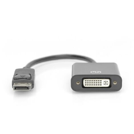 Câble de raccordement Digitus DisplayPort / DVI Fiche mâle DisplayPort, Prise femelle DVI-I 24+5 ...