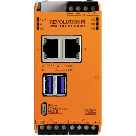 Revolution Pi by Kunbus RevolutionPi Connect 4 PR100376 API - Module d ...