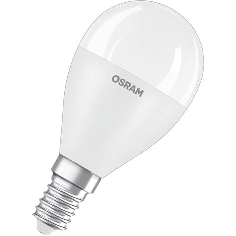 OSRAM HOMELIGHTING 4058075832121 LED CEE F (A - G) E14 forme de goutte 7.5 W = 60 W blanc chaud ...