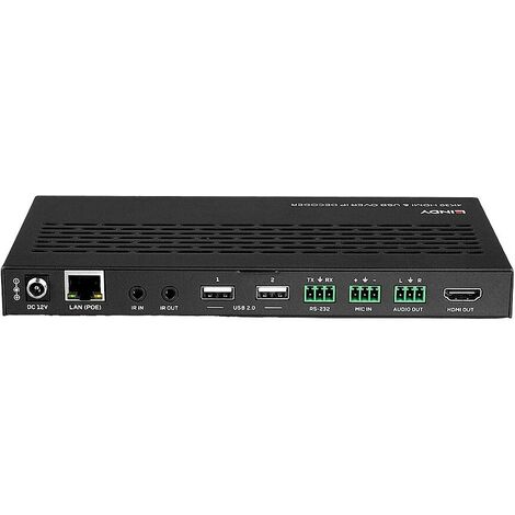 LINDY 4K30 HDMI & USB over IP Extender - Decoder Répéteur (extension ...