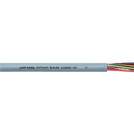 LAPP ÖLFLEX® CLASSIC 100 Câble de commande 2 x 0.50 mm² gris 00100004/1 ...