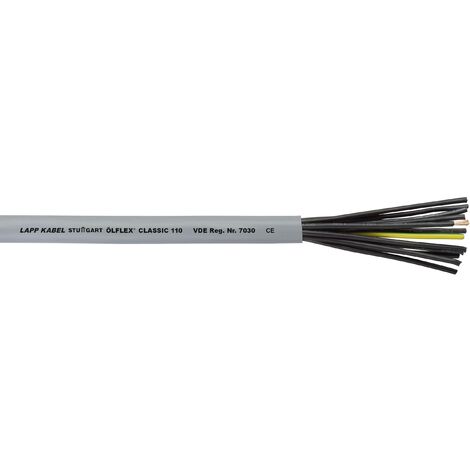 LAPP ÖLFLEX® CLASSIC 110 Câble de commande 10 G 1.5 mm² gris 1119310/1 ...