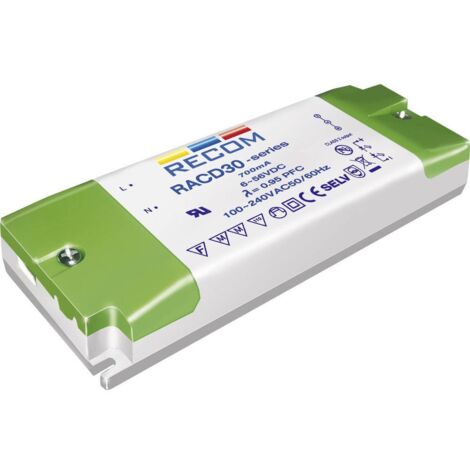 Recom Lighting RACD30-700 Driver de LED à courant constant 30 W 0.7 A ...