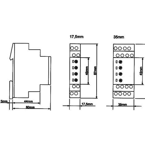 tele 111100 E3ZM20 12-240V AC/DC Relais temporisé multifonction 1 pc(s ...
