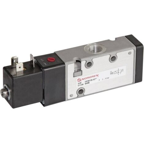 IMI NORGREN Vanne pneumatique à commande mécanique V61B413A-A213L 24 V/DC Matériau du boîtier ...