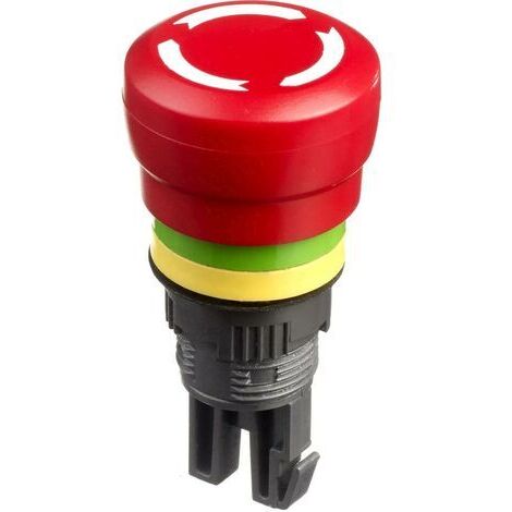 APEM A01ES-DF2 Arrêt d'urgence IP65 (façade avant) 1 pc(s)