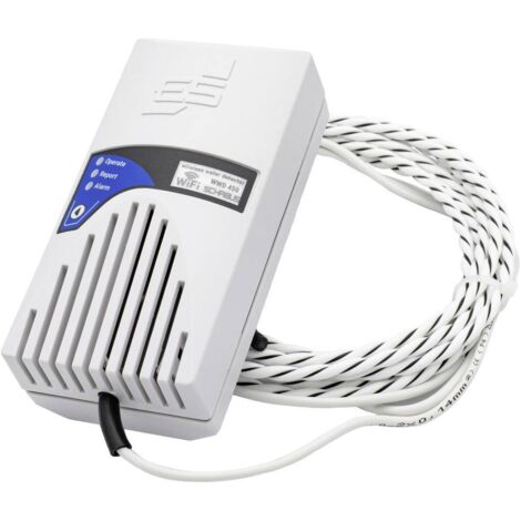 Schabus 500450 WWD 450 Détecteur d'eau sans fil avec commande via une application, avec capteur ...