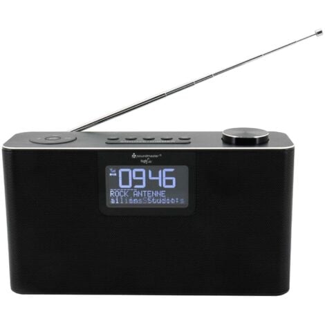 soundmaster DAB700SW Radio de table DAB+, FM Bluetooth, AUX, DAB+, FM, SD, USB fonction réveil ...