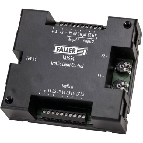 Faller 161654 Traffic-Light-Control Car System H0, N Module d'éclairage ...