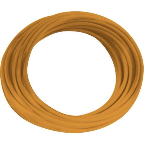 BKL Electronic 1502011/10 Fil de câblage H05V-K 1 x 0.75 mm² orange 10 ...