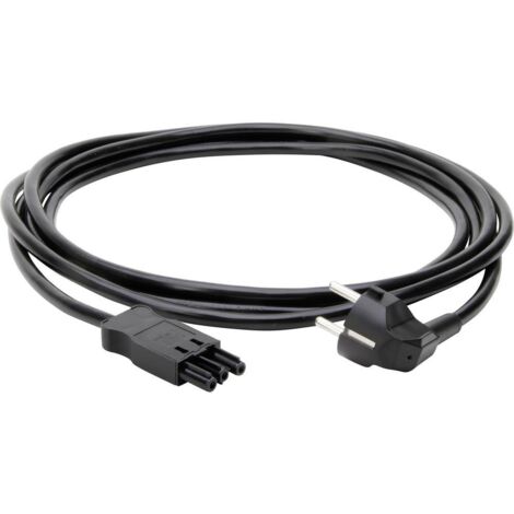 Kopp 226404040 1 pièce Câble d'alimentation noir 4.00 m D946031