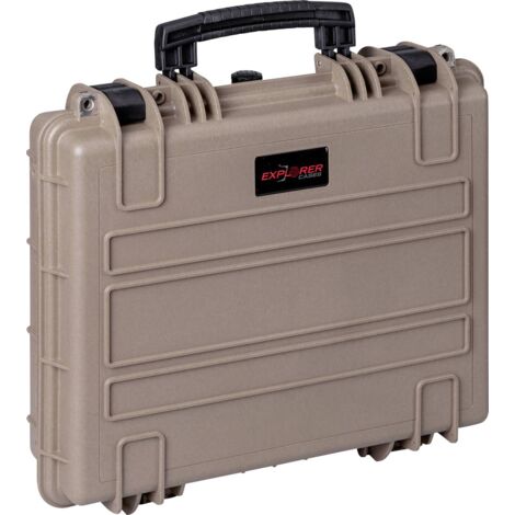 Explorer Cases Valise d'extérieur 4412HL.D desert tan with pick & pluck foam (l x H x P) 45 x 35 ...