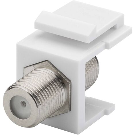 Goobay Keystone Modul SAT / F Module encastrable F 1 pc(s) V077663