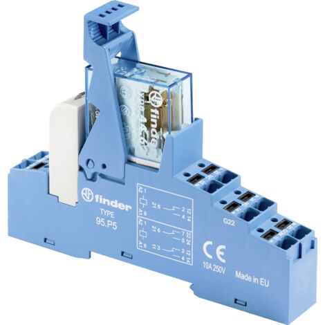 Finder 48.P8.9.024.0050 Interface relais 250 V/AC, 400 V/AC 2 ...