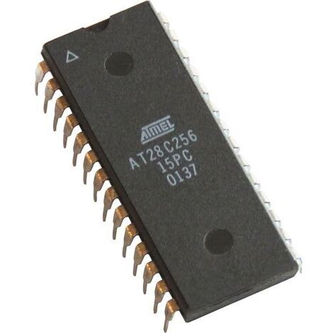 Atmel AT28C256-DIP28 CI Mémoire DIP-28 EEPROM 256 ko 32 x 8 V02725
