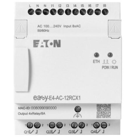 Eaton 197216 EASY-E4-AC-12RCX1 Module de commande R310151
