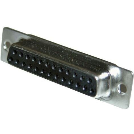 Embase SUB-D femelle 9 pôles Amphenol 77SD E09S 180 ° fût à souder 1 pc(s) D19023