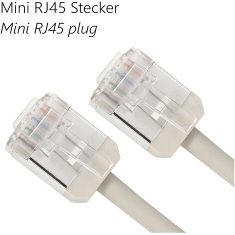 Maxtrack TI54-0,5L RJ45 Câble réseau, câble patch CAT 8.1 U/FTP 0.5 m ...