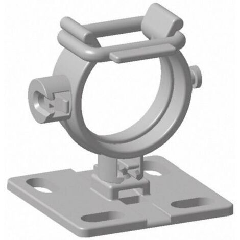 HellermannTyton 161-64006 HWClip20-HIRHS-BK-50 Support de gaine de protection noir 1 pc(s) S17585