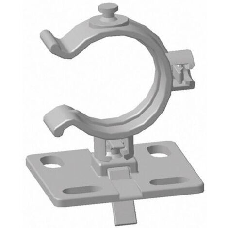 HellermannTyton 161-64006 HWClip20-HIRHS-BK-50 Support de gaine de protection noir 1 pc(s) S17585