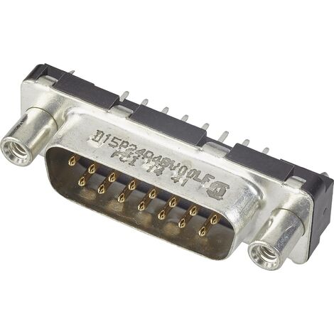 FCI D-SUB D37S24A4GV00LF Embase SUB-D femelle 180 ° Nombre de pôles: 37 pour circuits imprimés 1 ...