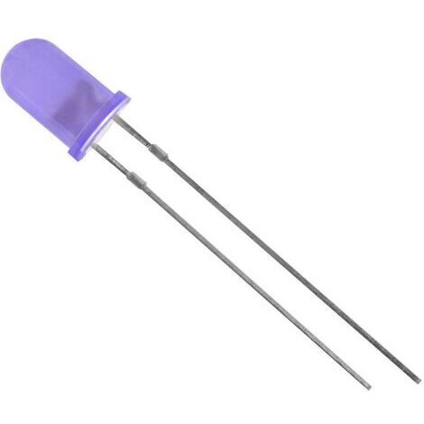 HuiYuan 5034B2D-ESA-B LED bleu rond 5 mm 900 mcd 50 ° 20 mA 3.1 V S586611