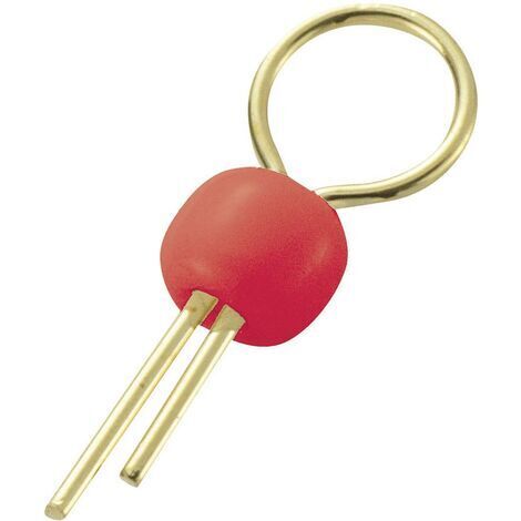 Point de test TRU COMPONENTS TEST-1-RD 1563955 rouge 1 pc(s) S820331