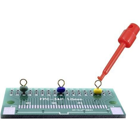 Point de test TRU COMPONENTS TEST-1-RD 1563955 rouge 1 pc(s) S820331