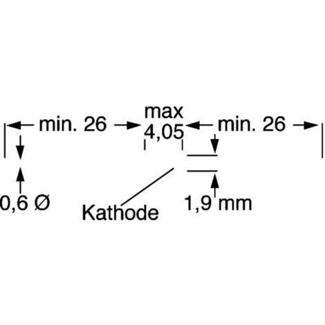 Diode Zener TRU COMPONENTS TC-ZPD11 1581901 DO-35 Tension Zener: 11 V N ...