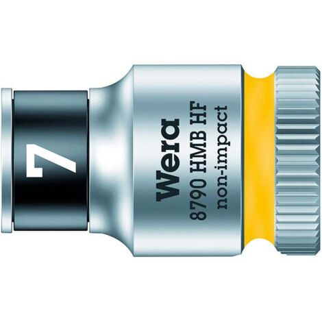 Douille hexagonal 3/8 7mm avec fonction de maintien Wera