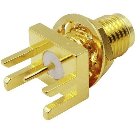 TRU COMPONENTS SMA-KE3 Connecteur SMA embase femelle, verticale 50 Ω 1 pc(s) W029871