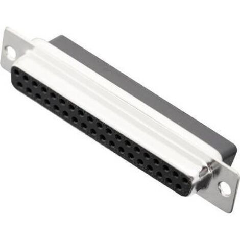 Embase SUB-D femelle 37 pôles MH Connectors 2101-0190-14 180 ° à sertir ...