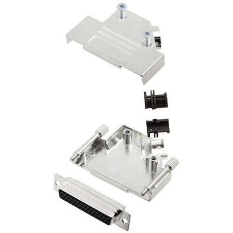 TRU COMPONENTS TCD45ZK25HDS44K 7709820 Kit embase SUB-D femelle 45 ° Nombre de pôles: 44 fût à ...
