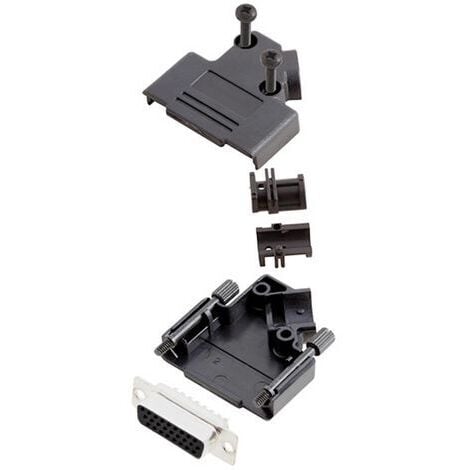 TRU COMPONENTS TCD45PKP15HDS26K 7709880 Kit embase SUB-D femelle 45 ° Nombre de pôles: 26 fût à ...