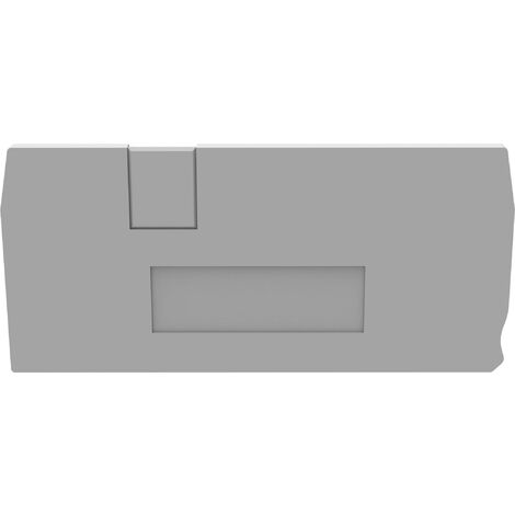 Degson D-DS2.5-TW-01P-11-00A(H) Plaque d'extrémité et intermédiaire gris 1 pc(s) Q239972