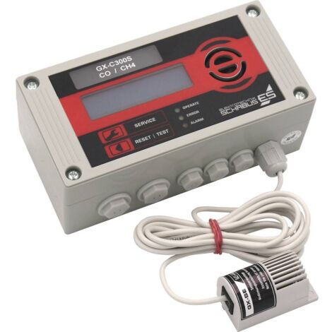 Schabus GX-C300S Détecteur de monoxyde de carbone avec capteur interne sur secteur Gaz détecté ...