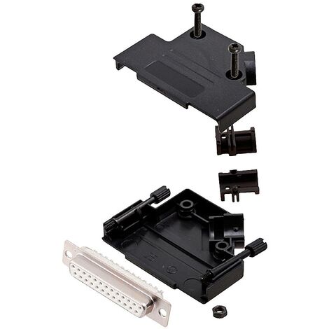 encitech D45PK-P-25-DBS-W-K 6355-8034-13 Kit embase SUB-D femelle 45 ° Nombre de pôles: 25 fût à ...