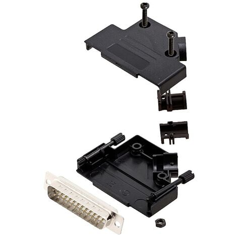 encitech D45PK-P-25-DBP-W-K 6355-8034-03 Kit embase SUB-D mâle 45 ° Nombre de pôles: 25 fût à ...