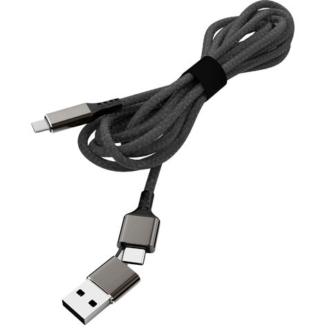 Smrter Câble USB USB 2.0 USB-C® mâle, USB-C® mâle 1.00 m ...