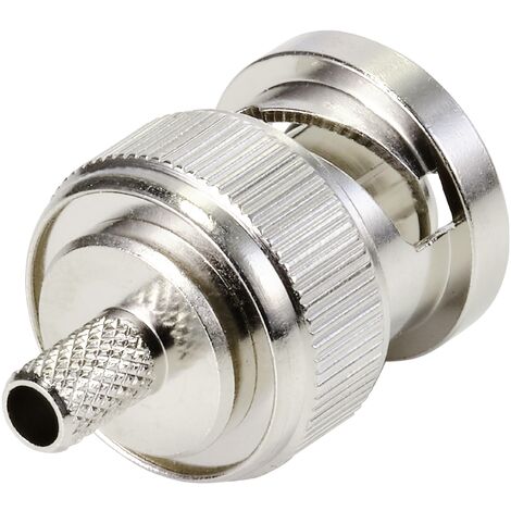 TRU COMPONENTS TC-10101508 Connecteur BNC mâle, droit 50 Ω 1 pc(s) S532442