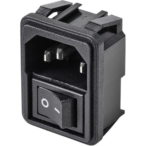 TRU COMPONENTS TC-10088416 Connectique pour appareils réfrigérants C14 embase mâle verticale ...