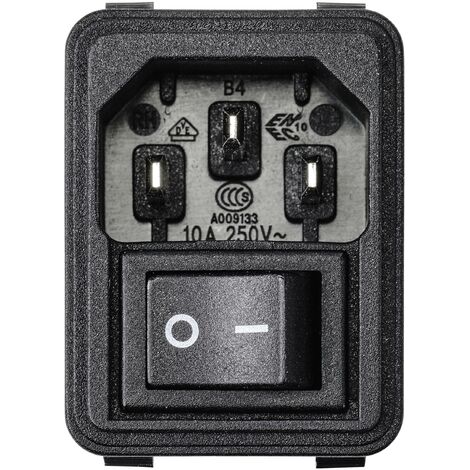 TRU COMPONENTS TC-10088416 Connectique pour appareils réfrigérants C14 embase mâle verticale ...