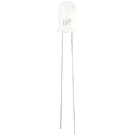 TRU COMPONENTS LED rouge rond 5 mm 3000 mcd 100 ° 20 mA 2.1 V X240512