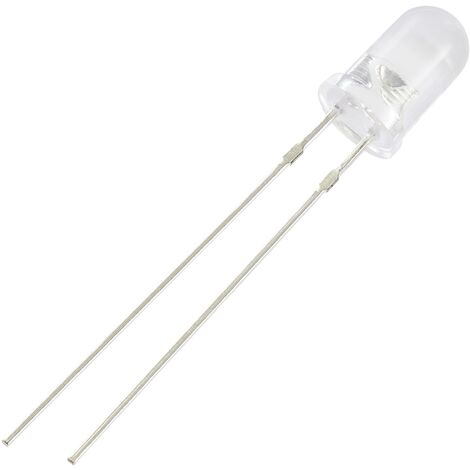 TRU COMPONENTS LED rouge rond 5 mm 3000 mcd 100 ° 20 mA 2.1 V X240512