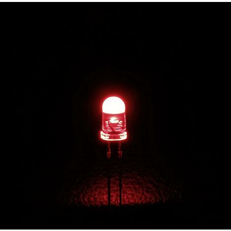 TRU COMPONENTS LED rouge rond 5 mm 3000 mcd 100 ° 20 mA 2.1 V X240512