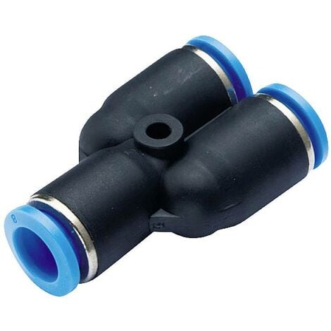 TRU COMPONENTS Raccord en Y PY8 Ø de tuyau: 8 mm 1 pc(s) X938102