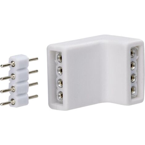 Lot de 4 connecteurs blanc YourLed W51042