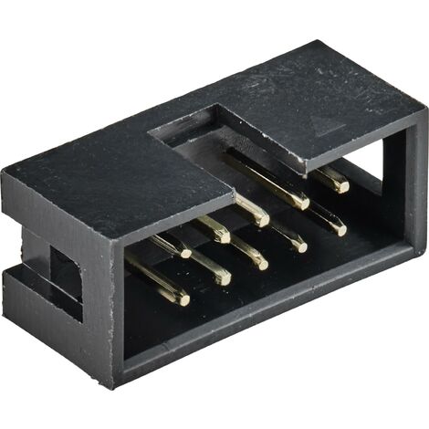 TRU COMPONENTS TC-9556684 Barrette mâle (standard) Nbr de rangées: 2 Nombre de pôles par rangée ...